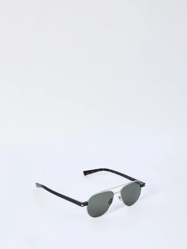 Saint Laurent Aviator Sunglasses - Silver