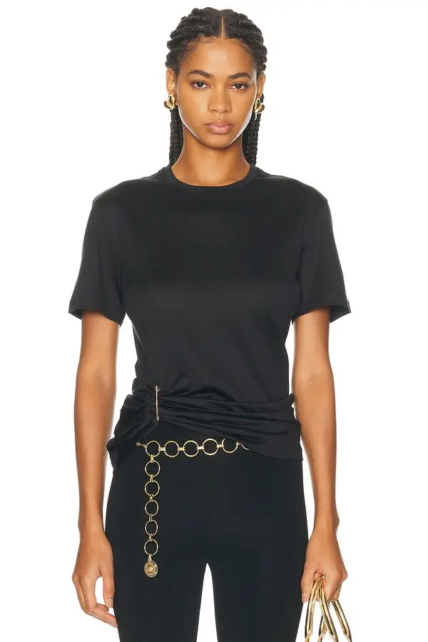 Versace Tie Side Top - Black