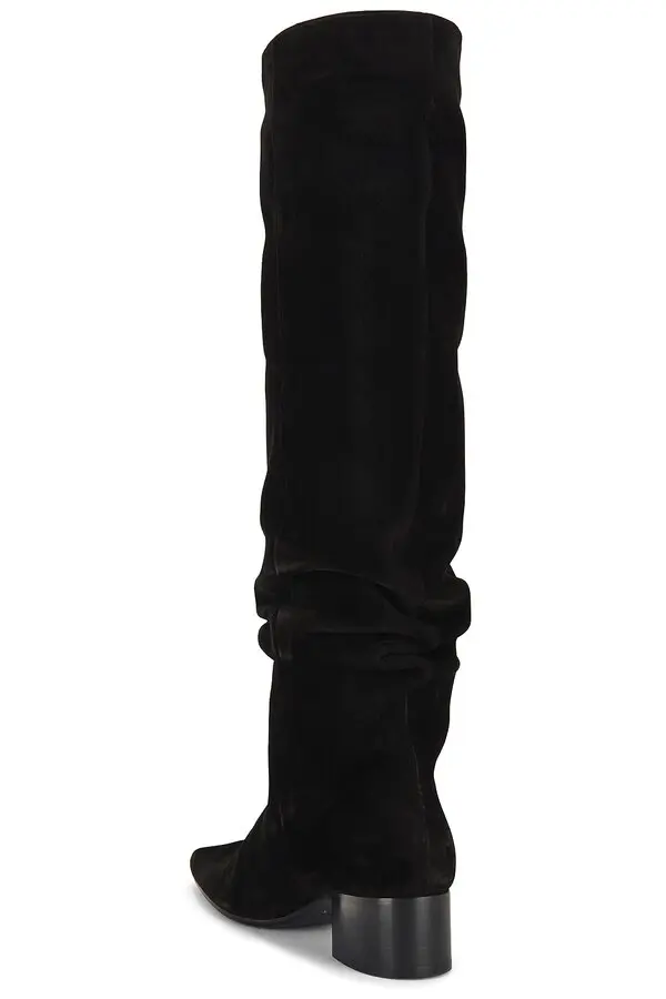 Khaite Andee Over The Knee Slouchy Boot - Black