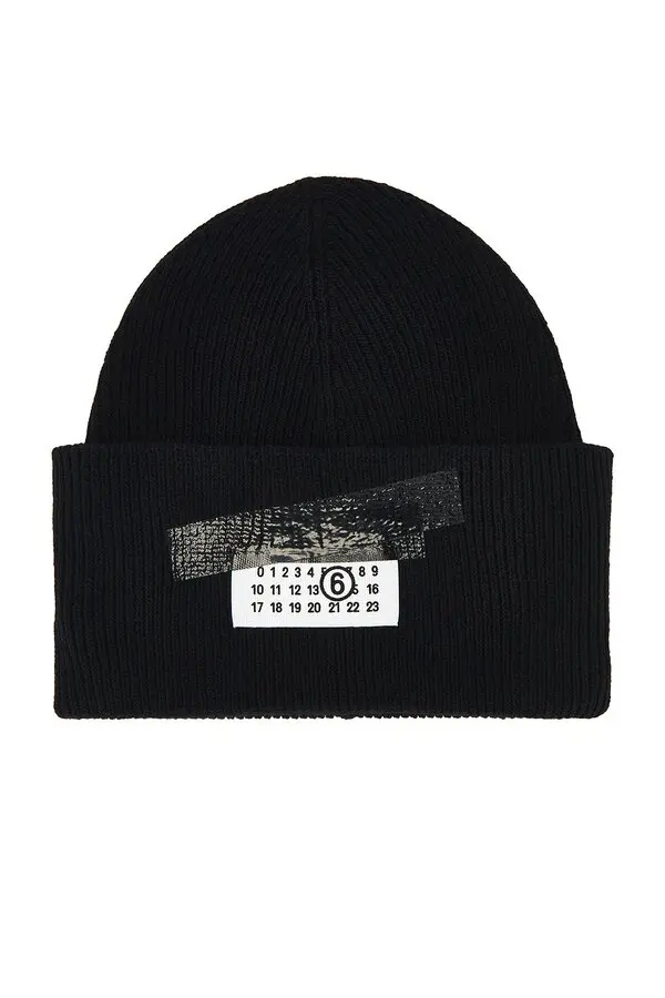 MAISON MARGIELA Beanie - Black