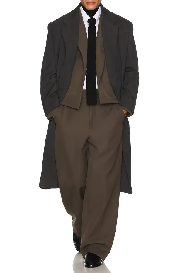 Fear Of God Classic Overcoat - Iron