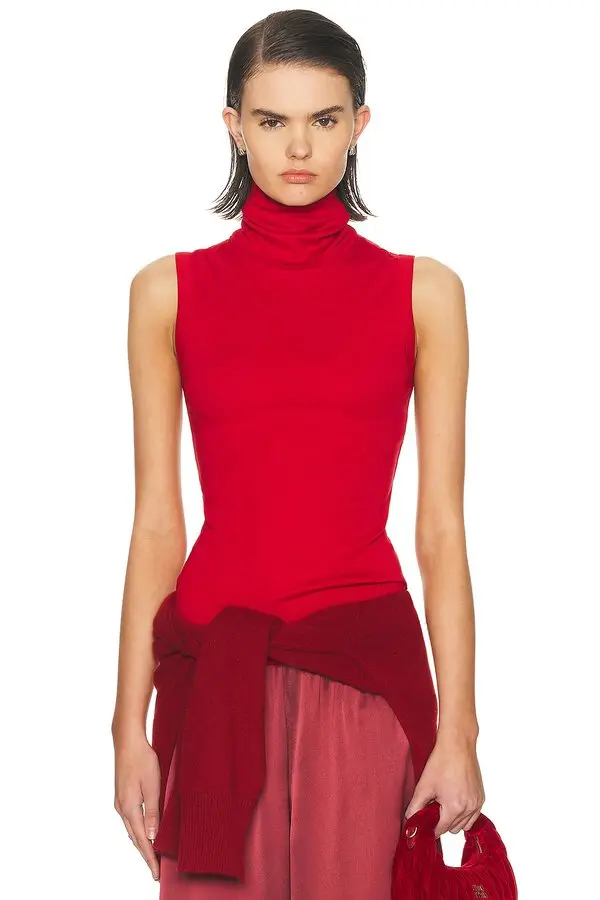 FLORE FLORE Dinah Tank Top - Red