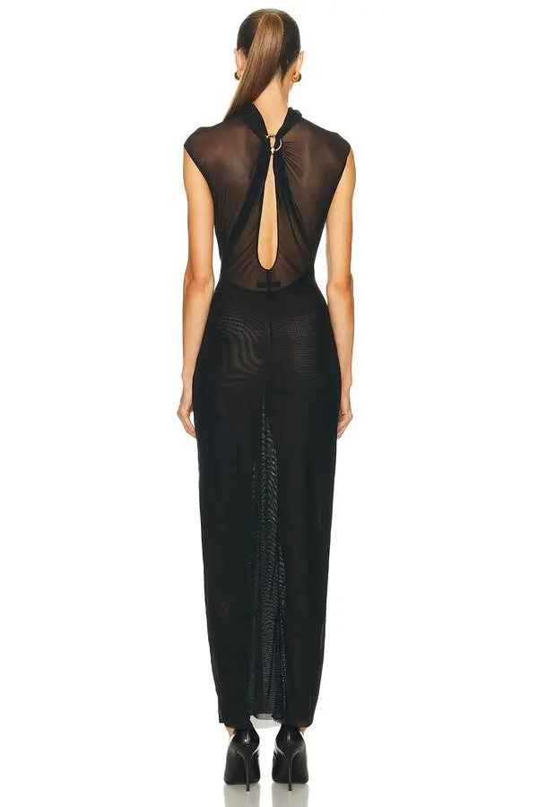 JEAN PAUL GAULTIER Sequined Long Dress