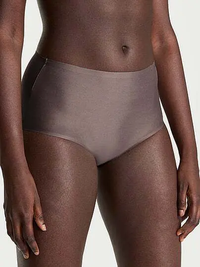 Victoria's Secret Body Victoria Flex Mid-rise Modern Brief Panty - Grey