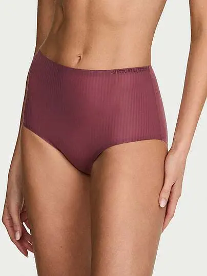 Victoria's Secret Body Victoria Flex Shadow Stripe Modern Brief Panty - Pink