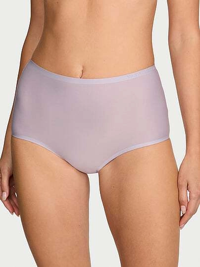 Victoria's Secret Body Victoria Flex Shadow Stripe Modern Brief Panty - Purple