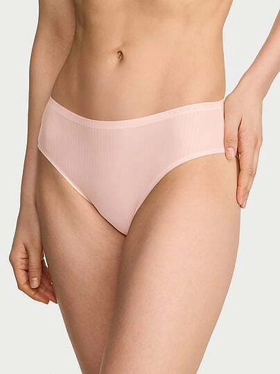 Victoria's Secret Body Victoria Flex Mid-rise Bikini Panty - Pink