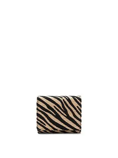 Victoria's Secret Small Flap Wallet - Black
