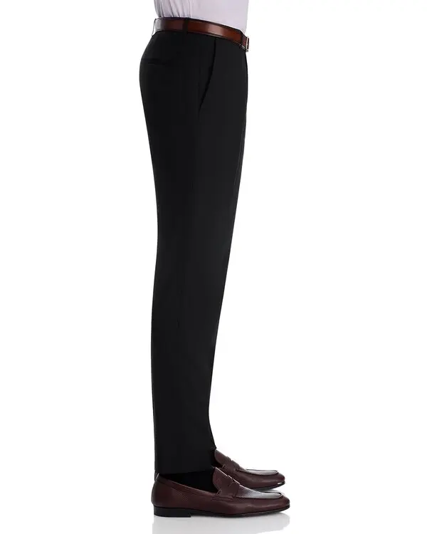 Hugo Boss Extra Slim Fit Stretch Suit Pants - Black