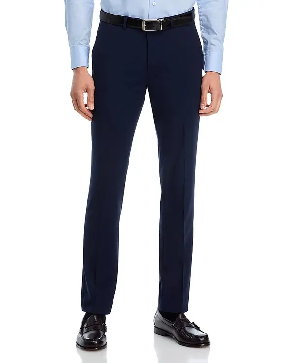 Hugo Boss Extra Slim Fit Stretch Suit Pants - Navy