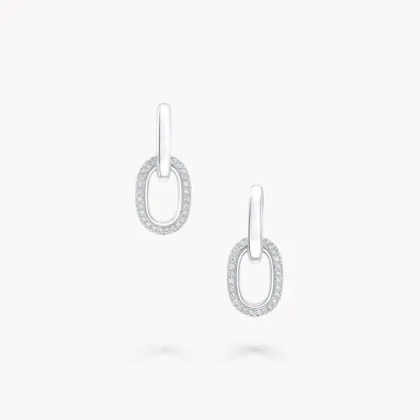 Graff Be Together Diamond Earrings - White Gold
