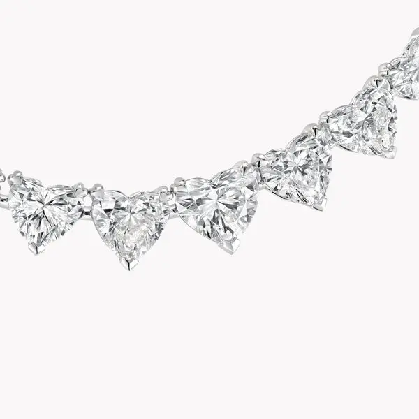 Graff Heart Shape Diamond Necklace
