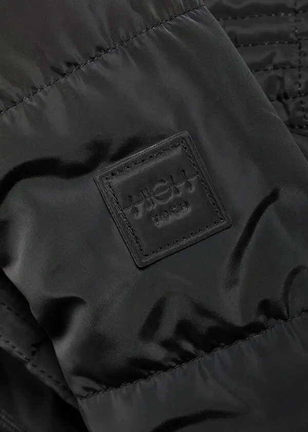 High Scuttle Hooded Quilted Shell Parka
