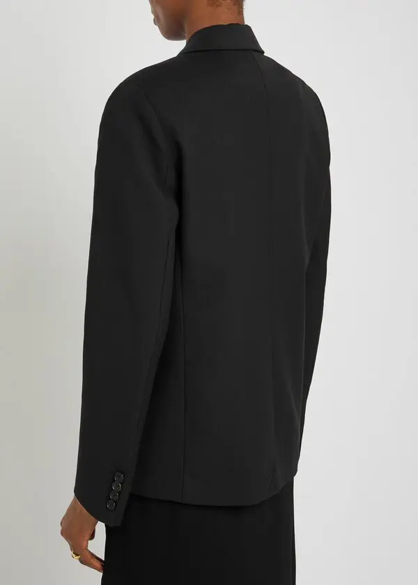 ANINE BING Evalyn Wool-blend Blazer