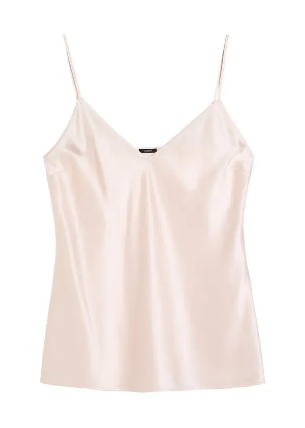 JOSEPH Clea Silk Top - Rose