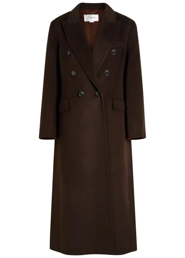 Victoria Beckham Double-breasted Wool And Cashmere-blend Coat