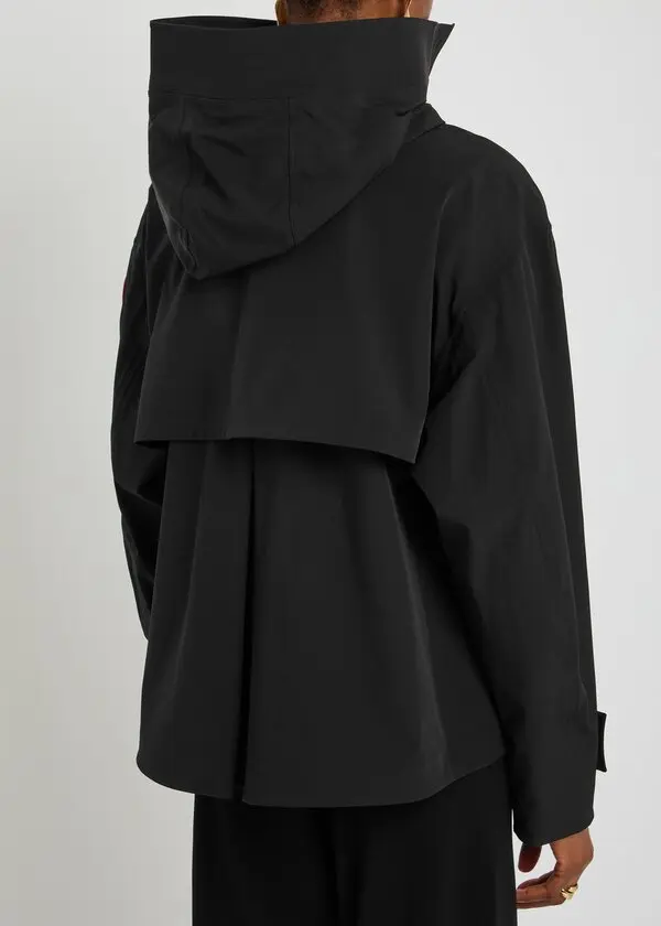 Canada Goose Tofino Hooded Rain Jacket - Black