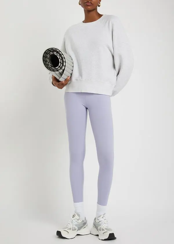 American Vintage Atubay Stretch-cotton Sweatshirt - Light Grey