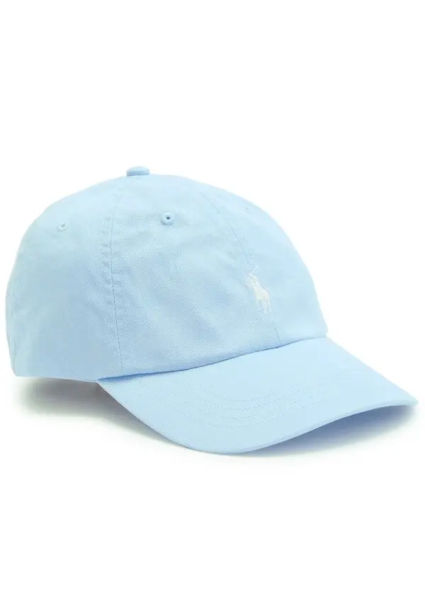 Ralph Lauren Cotton-twill Cap - Light Blue
