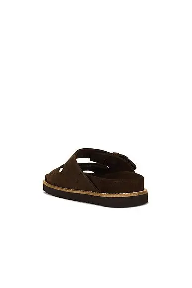 Jenni Kayne Suede Hutton Slide Sandal