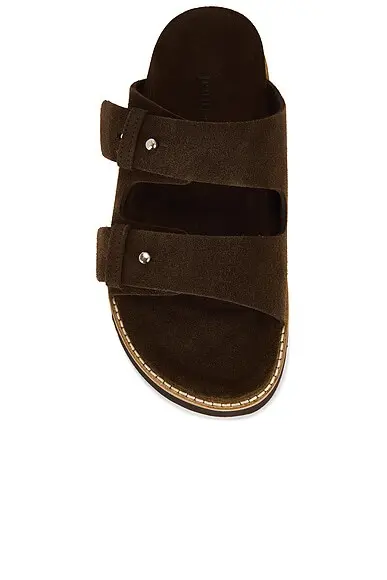 Jenni Kayne Suede Hutton Slide Sandal