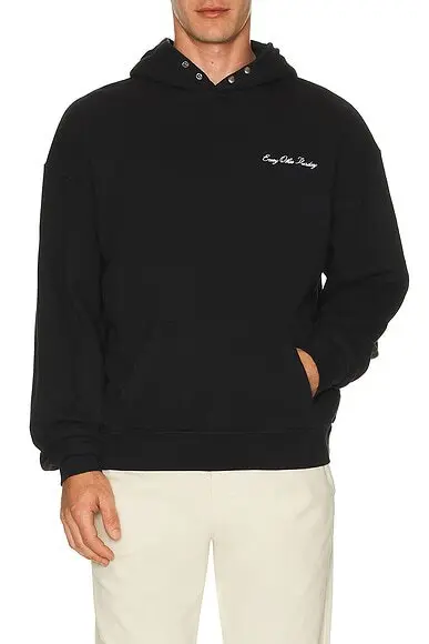 EVERY OTHER THURSDAY Double Snap Hoodie