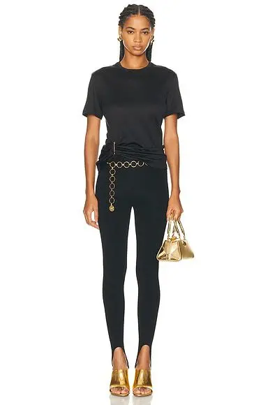 Versace Tie Side Top - Black