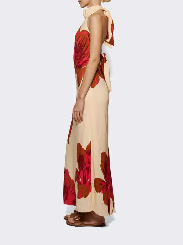 Johanna Ortiz Best Of Times Ankle Dress - Multi