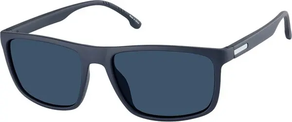 Zenni Sunglasses With Plastic Full Rim Frame - Blue