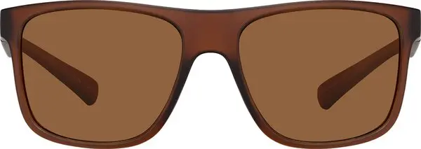 Zenni Sunglasses With Square Full Rim Frame - Brown