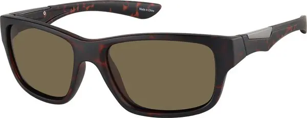 Zenni Full Rim Round Sunglasses - Tortoiseshell
