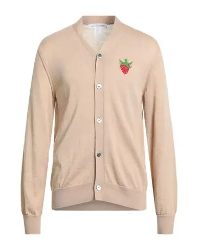 Comme Des Garçons Acrylic Wool Cardigan - Beige