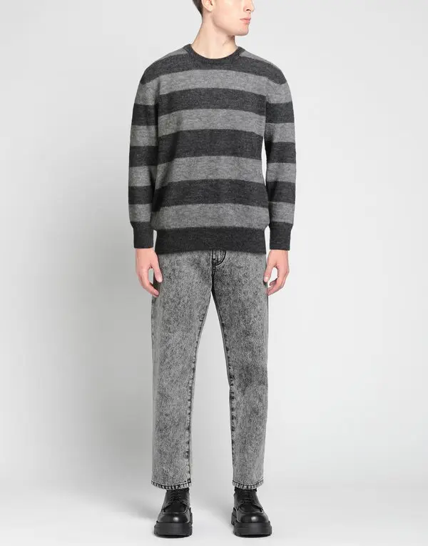 CRUNA Sweater In Alpaca Wool And Polyamide - Grey