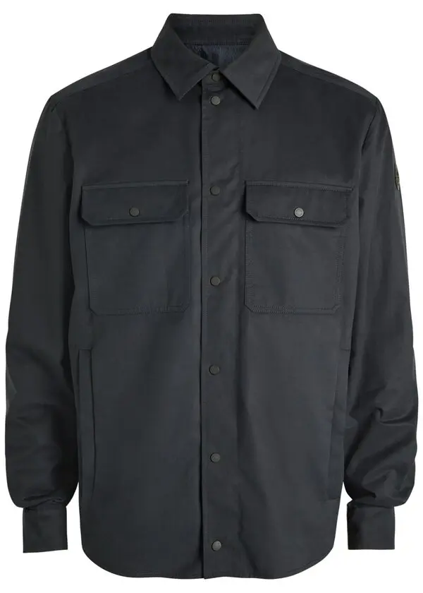 Moncler Cotton Overshirt - Navy