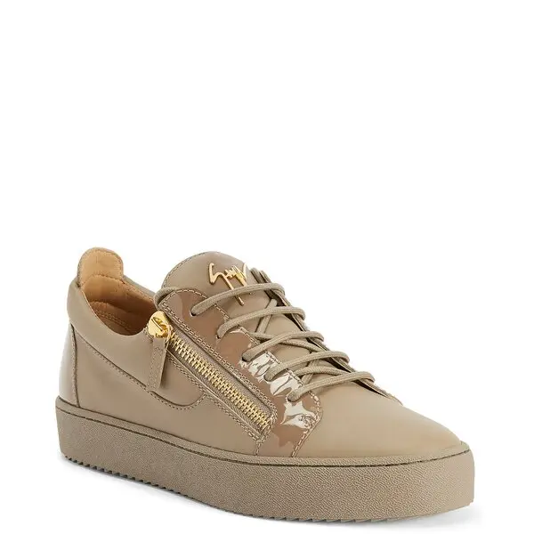 GIUSEPPE ZANOTTI Frankie Low-top Sneakers - Grey