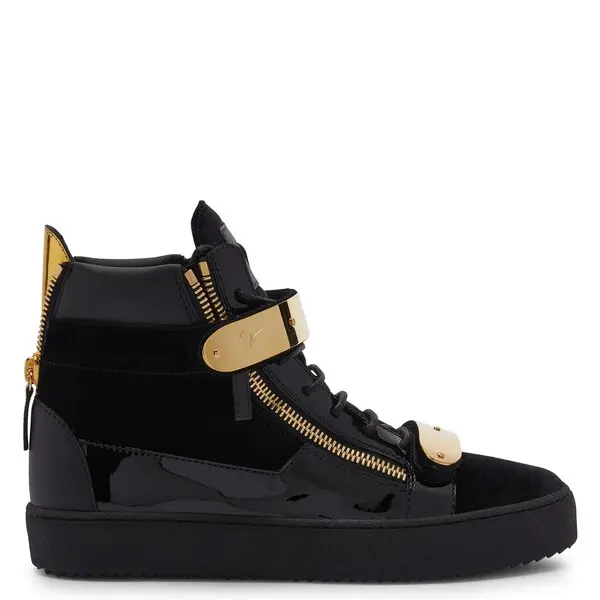 GIUSEPPE ZANOTTI Coby High-top Sneakers - Black