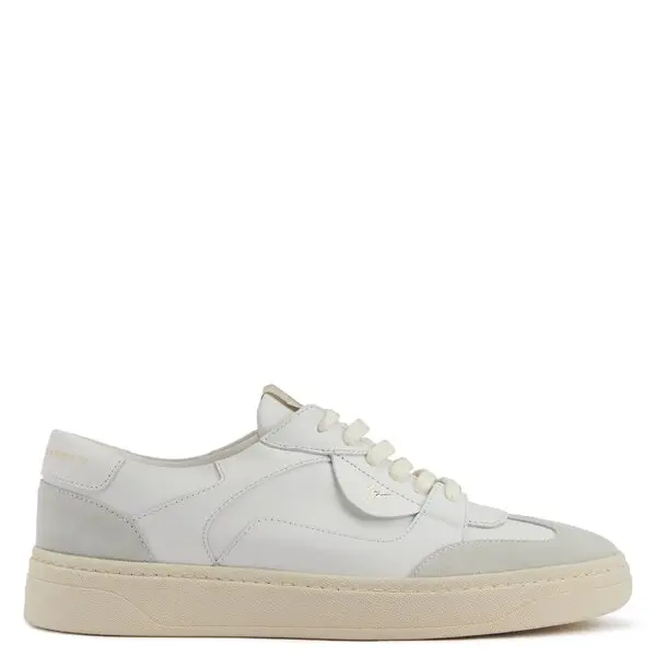 GIUSEPPE ZANOTTI Leather And Suede Low-top Sneakers