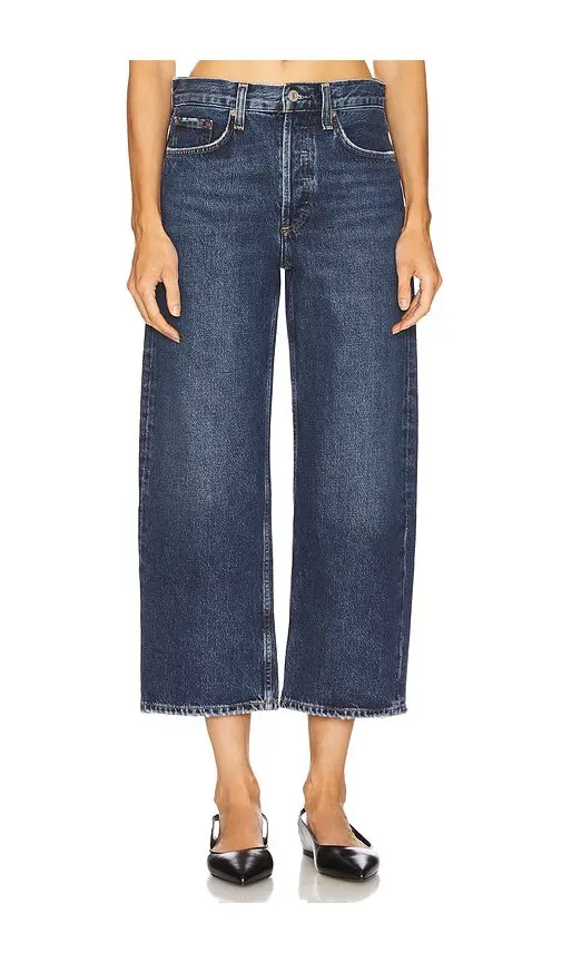 AGOLDE Arc Wide Leg Jeans - Blue