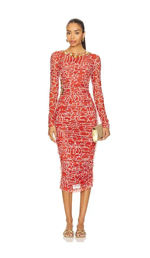 PAPA DON'T PREACH X Revolve Hot Mess Dress - Red