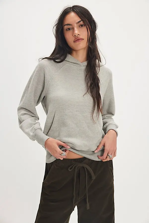 Free People With Everything Sweatshirt - Heather Grey