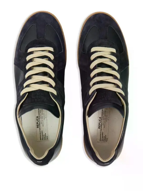 MAISON MARGIELA Replica Panelled Sneakers - Blue