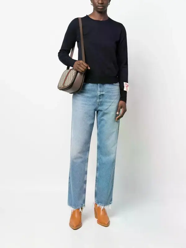 GOLDEN GOOSE Ribbed-trim Wool Sweater