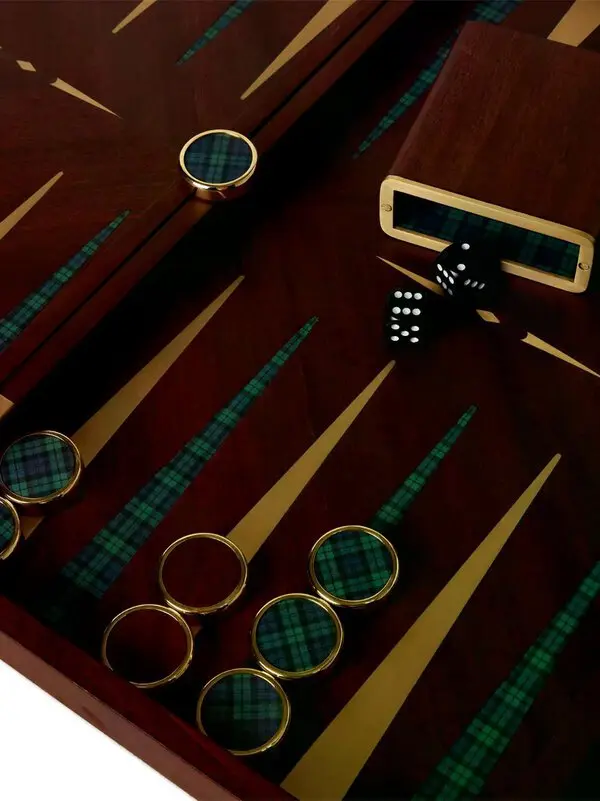 Ralph Lauren Tartan Parkwood Backgammon