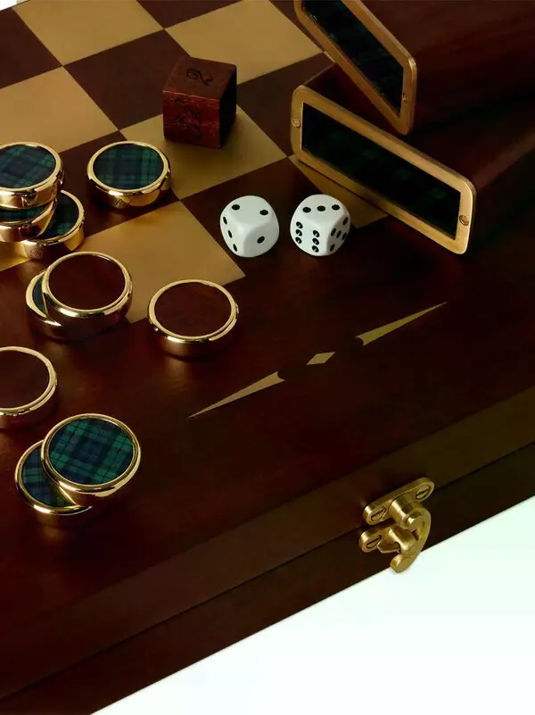Ralph Lauren Tartan Parkwood Backgammon
