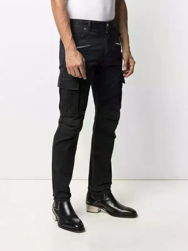 Balmain B-embossed Cargo Jeans