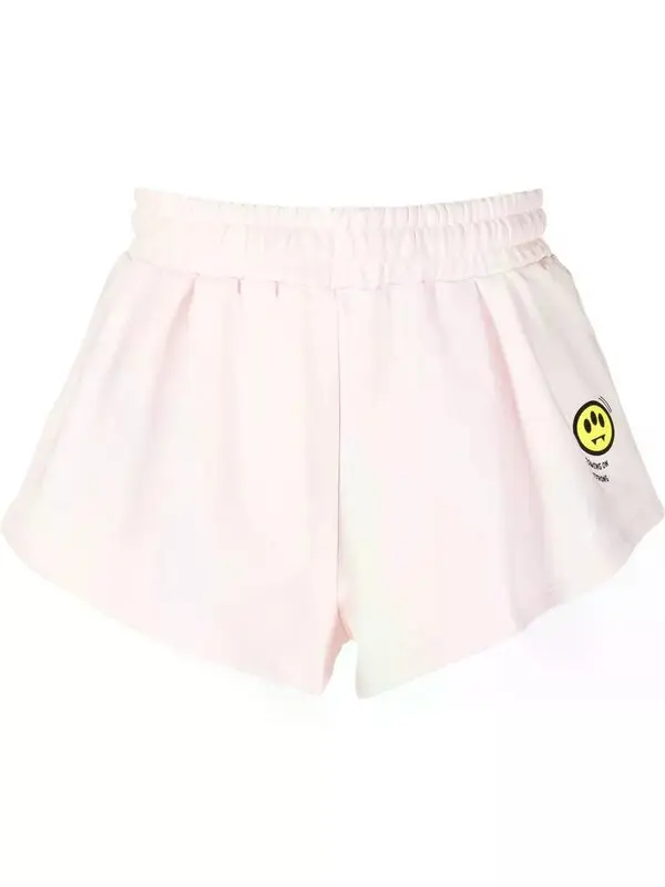 BARROW Slogan-print Track Shorts