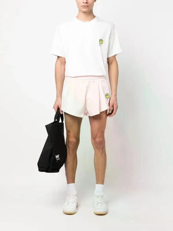 BARROW Slogan-print Track Shorts