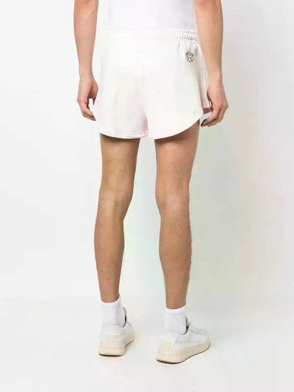 BARROW Slogan-print Track Shorts
