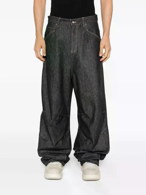 PDF Paneled Denim Jeans