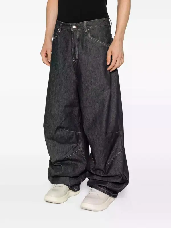 PDF Paneled Denim Jeans